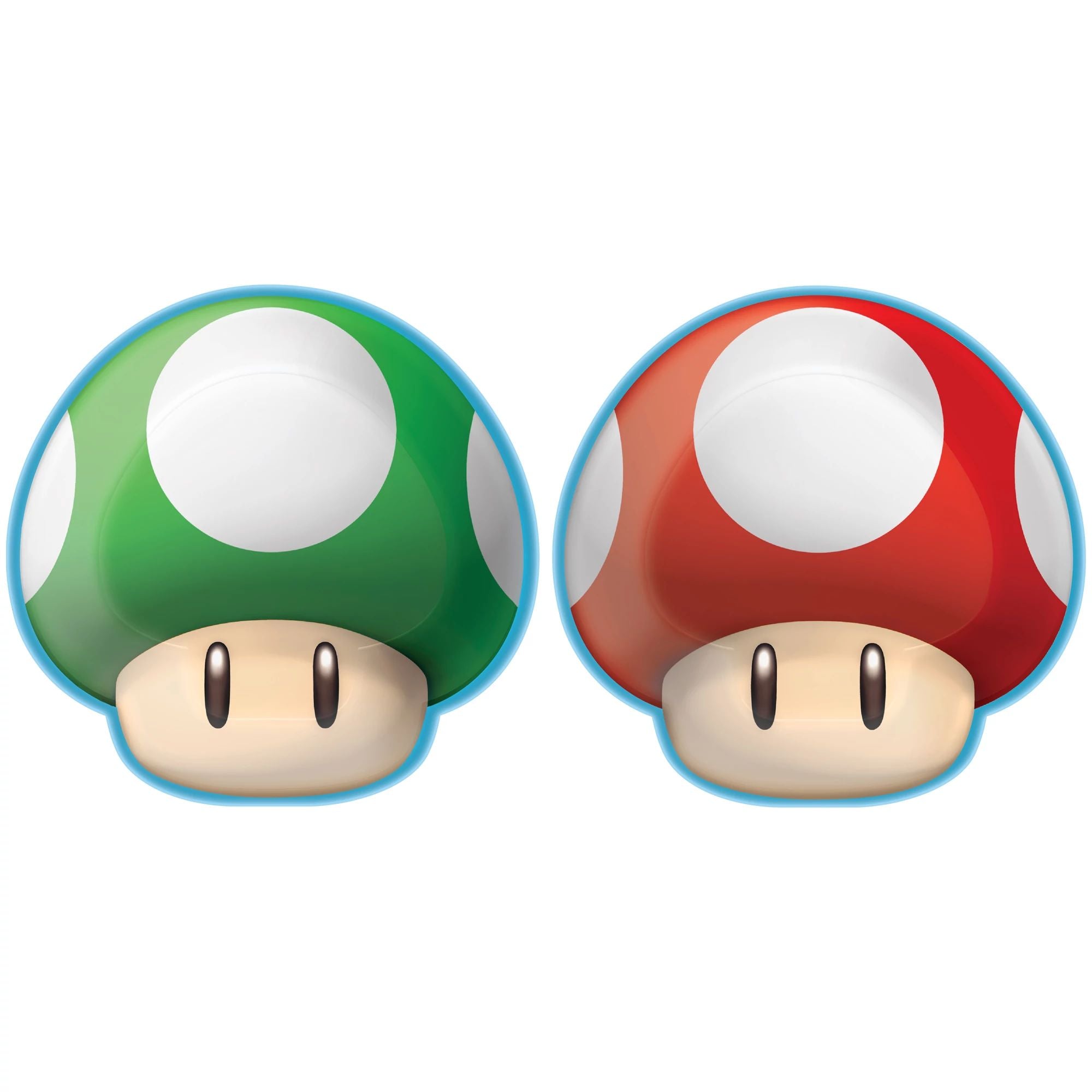 Super Mario Assiettes 7 Pouces 8 Pcs