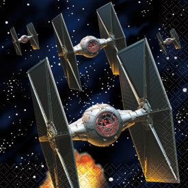 Star wars, serviettes dessert, 16 unités